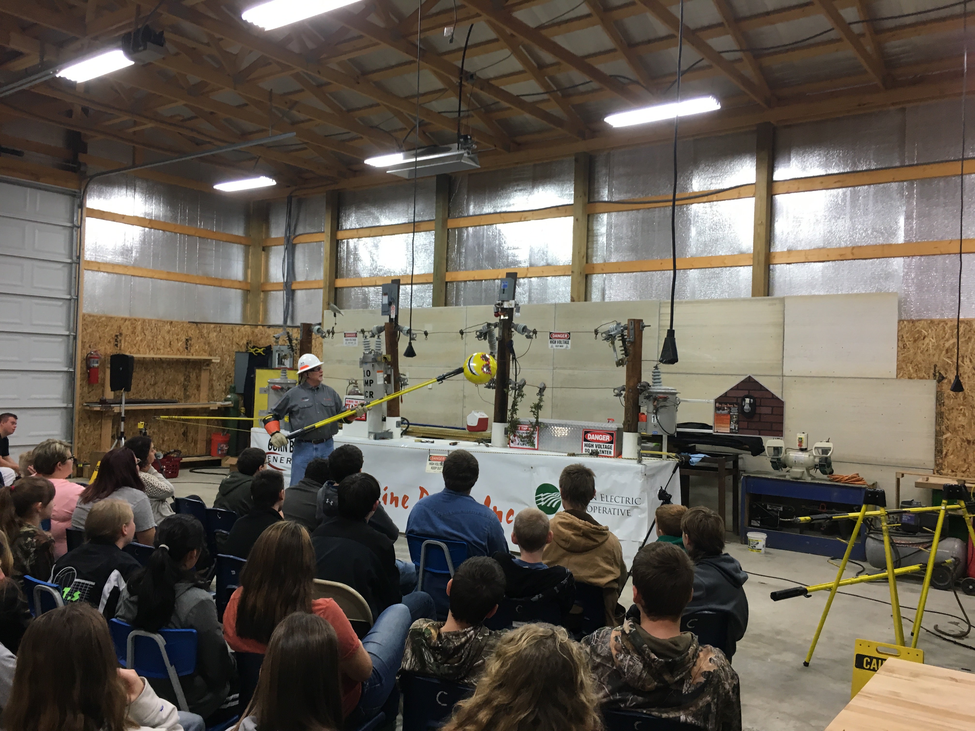 Safety Demonstrations Tri County Electric Cooperative